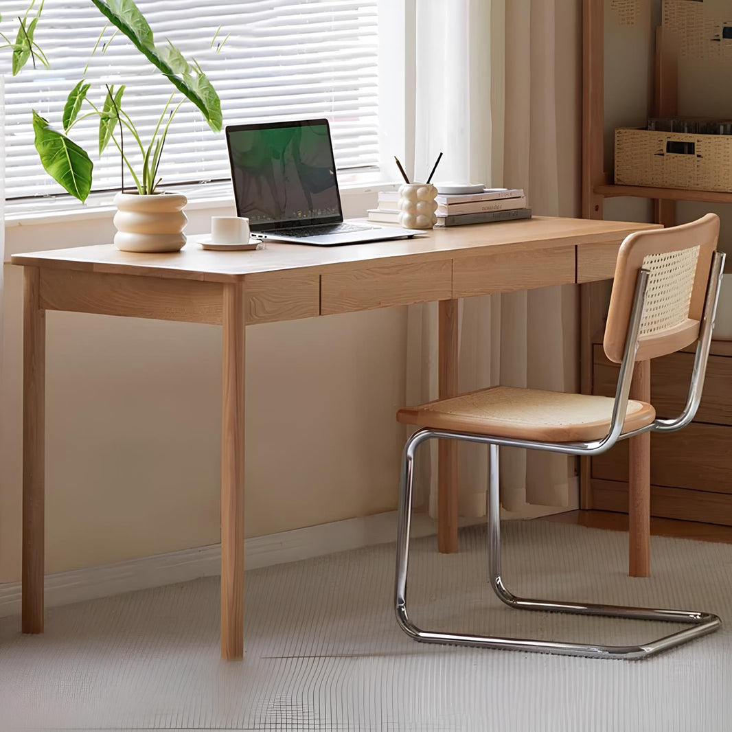 Solid Oak Home Office Study Desk | In Stock – Oak Furniture Store Australia